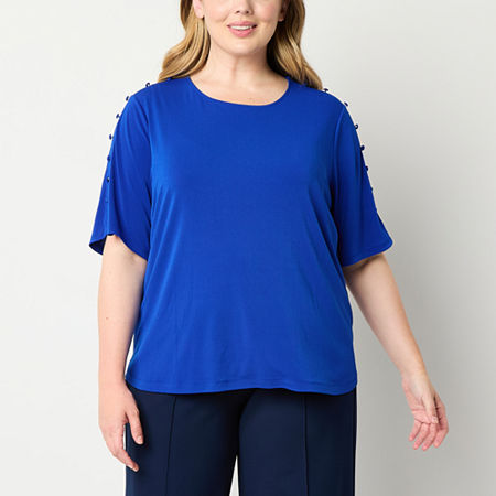 Click here for Liz Claiborne Sustainable Womens Plus Round Neck E... prices