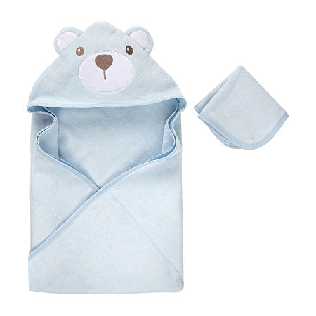 Click here for Baby Essentials Hooded Towel  One Size  Blue prices