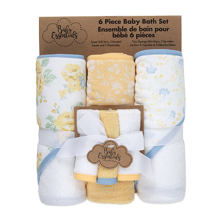 Click here for Baby Essentials 6-pc. Floral Bath Towel Set  One S... prices