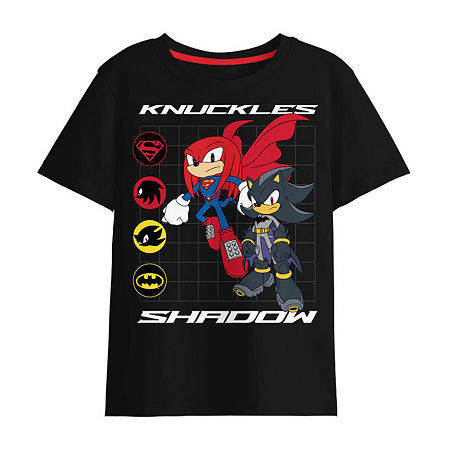 Click here for Knuckles Shadow Little & Big Kid Boys Crew Neck Sh... prices