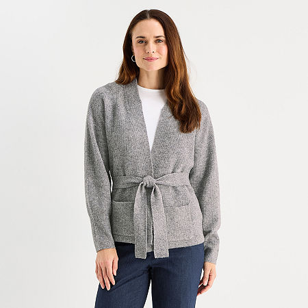 Click here for Liz Claiborne Womens Long Sleeve Open Front Petite... prices