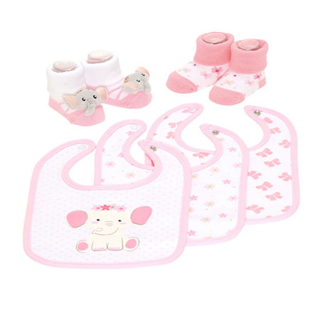 Click here for Stepping Stone Girls Bib  One Size  Pink prices