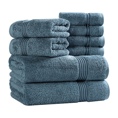 Click here for Superior Egyptian Cotton 8-Pc. Towel Set - Sapphir... prices