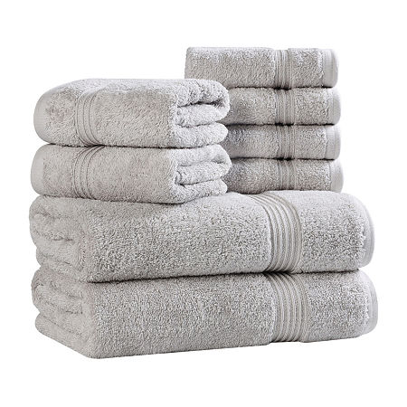 Click here for Superior Egyptian Cotton 8-Pc. Towel Set - Silver prices