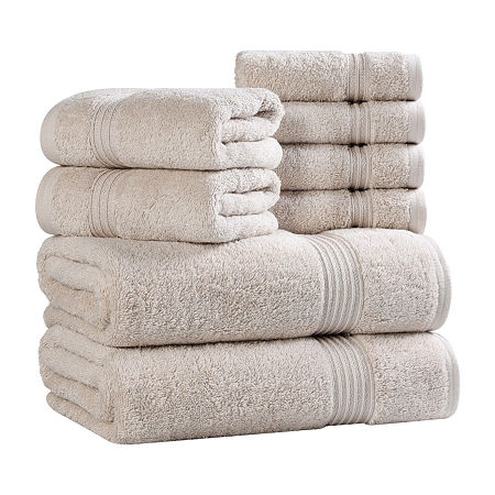 Click here for Superior Egyptian Cotton 8-Pc. Towel Set - Stone prices
