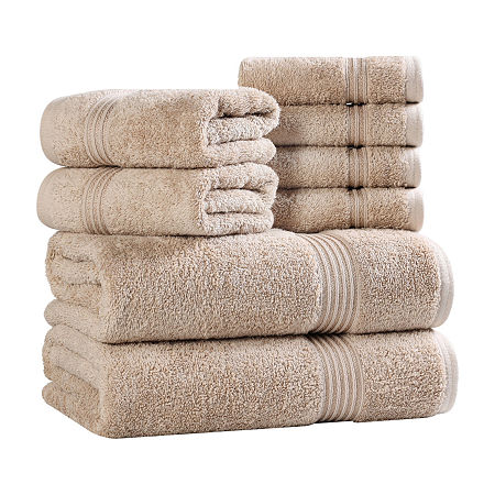 Click here for Superior Egyptian Cotton 8-Pc. Towel Set - Taupe prices