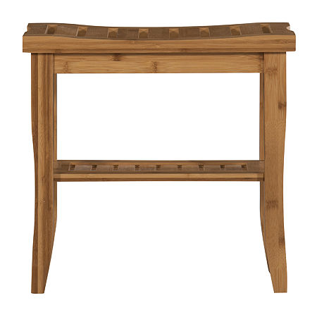 Click here for Bailee Bamboo Stool  One Size  Brown prices