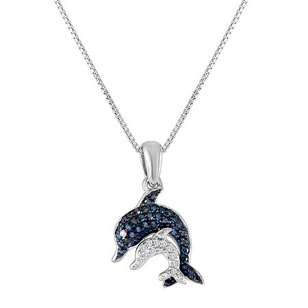 Click here for 1/10 CT.T.W. Natural Diamond Sterling SIlver Dolph... prices