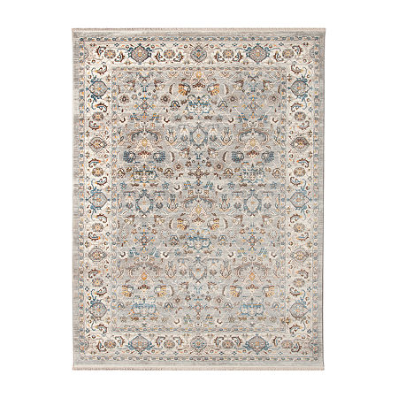 Amer Rugs Arcadia Arc-2 Gray/Ivory 5 x 78 Area Rug - Gray/Ivory