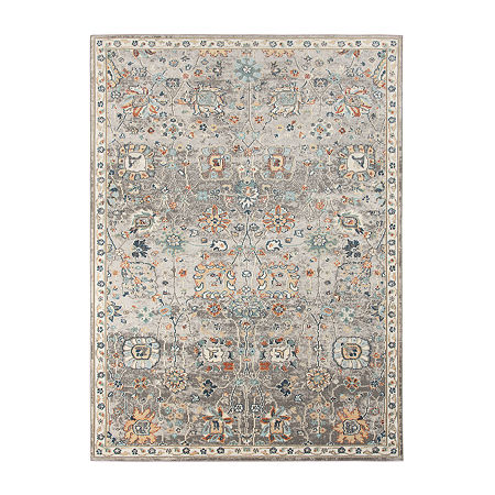 Amer Rugs Bohemian Bhm-6 Gray 51 x 76 Outdoor Area Rug - Gray