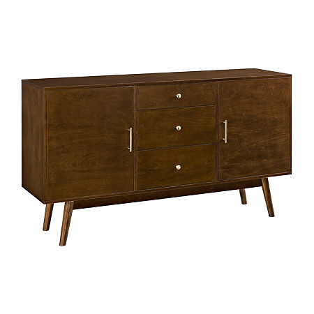 Click here for 60 Mid-Century Modern Wood Console TV Stand  One S... prices