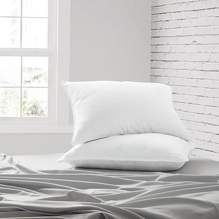ienjoy Home Plush Down Alternative Cooling Gel-Infused Fibers 2-Pack Pillows  King - White