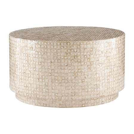 Click here for Porada Modern Gold and Ivory Coffee Table  One Siz... prices