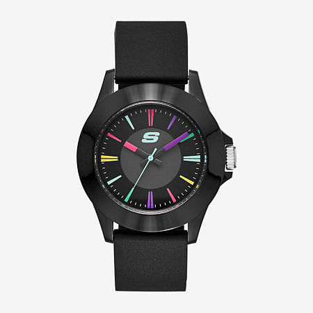 Click here for Skechers Rosencrans Midsize Womens Black Strap Wat... prices