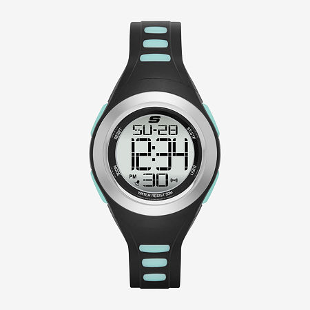Click here for Skechers Womens Chronograph Digital Black Strap Wa... prices