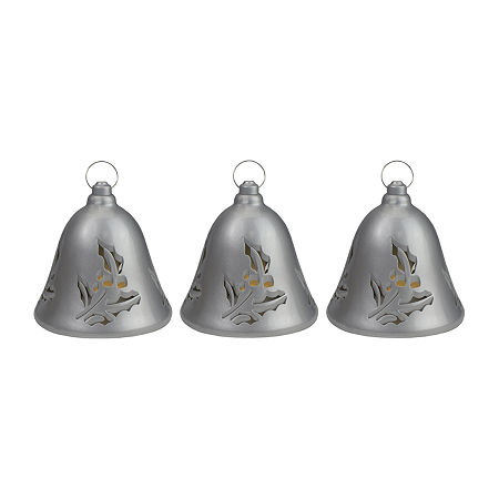Click here for Northlight 6.5 Musical Silver Bells 3-pc. Christma... prices