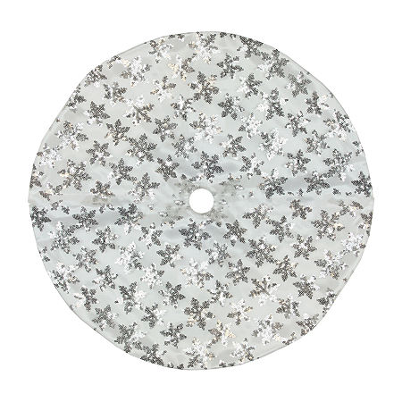 Click here for Northlight 20 White And Silver Sequin Snowflake Mi... prices