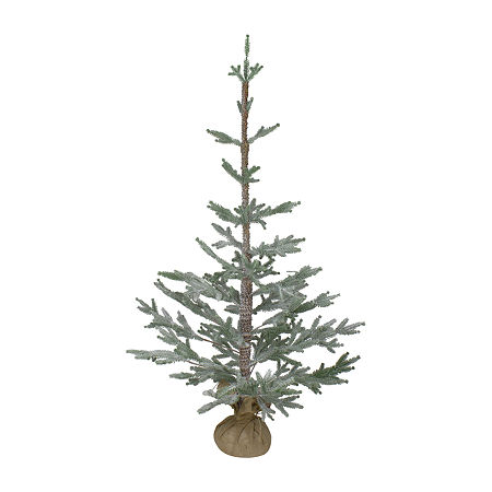 Click here for Northlight Snow Covered Slim Artificial With Jute... prices