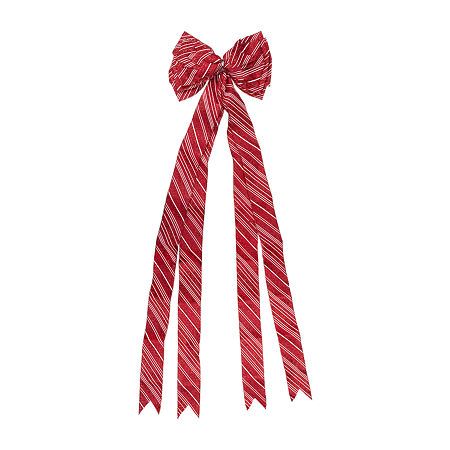Click here for Northlight 48 X 10 Red And White Striped 16 Loop B... prices