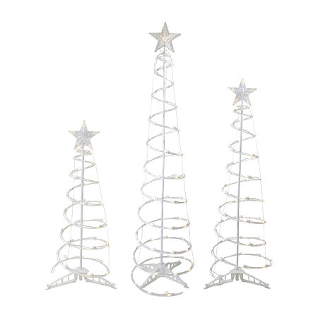 Click here for Northlight Set Of 3 Led Warm White Outdoor Spiral... prices