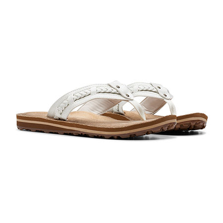 Click here for Clarks Womens Fenner Nerice Flip-Flops  10 Medium... prices