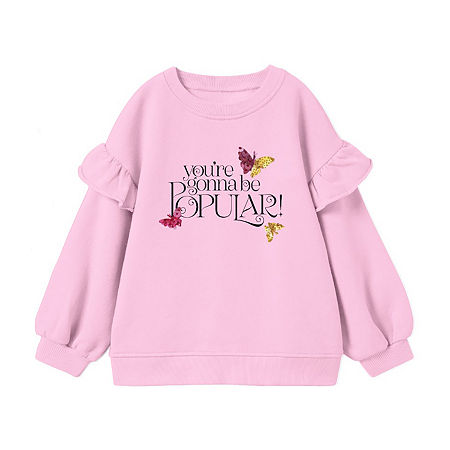 Click here for Little & Big Kid Girls Round Neck Long Sleeve Wick... prices