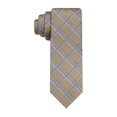 Click here for Van Heusen Extra Long Grid Tie  One Size  Beige prices