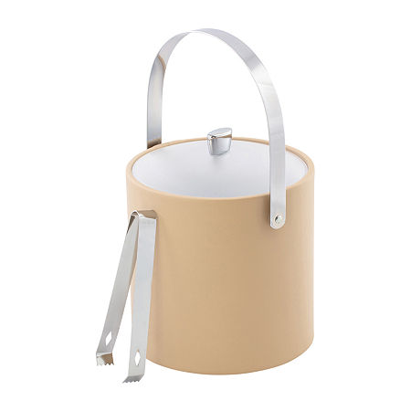 Click here for Kraftware Arc 3-pc. Ice Bucket + Tong Chrome Trim... prices