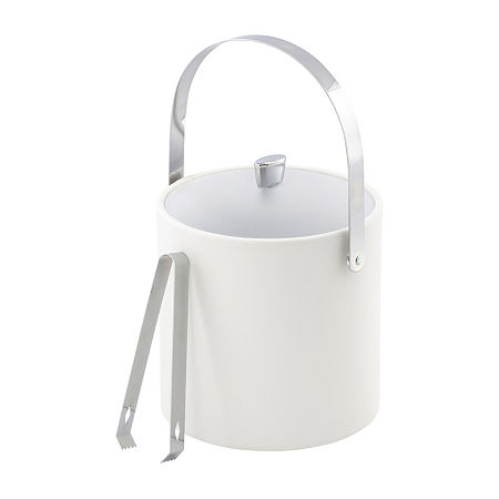 Click here for Kraftware Arc 3-pc. Ice Bucket + Tong Chrome Trim... prices