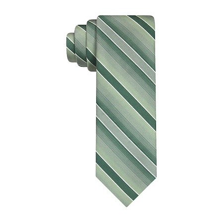 Click here for Van Heusen Striped Tie  One Size  Green prices