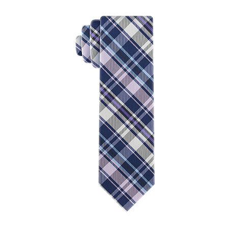 Click here for IZOD Plaid Tie  One Size  Blue prices