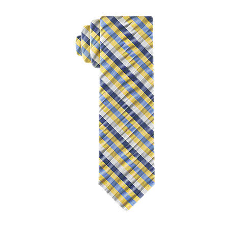 Click here for IZOD Checked Tie  One Size  Yellow prices
