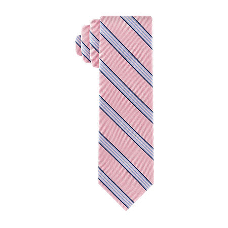 Click here for IZOD Striped Tie  One Size  Pink prices