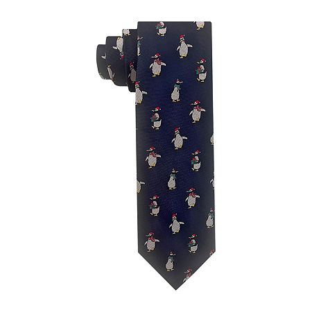 Click here for Hallmark Penguin Holiday Tie  One Size  Blue prices