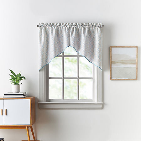 Click here for CHF Morocco Valance  One Size  Blue prices