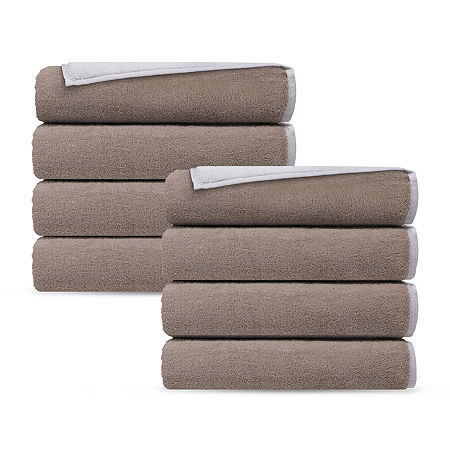 Click here for Depera Home Turkish 8-pc. Hand Towel  One Size  Wh... prices