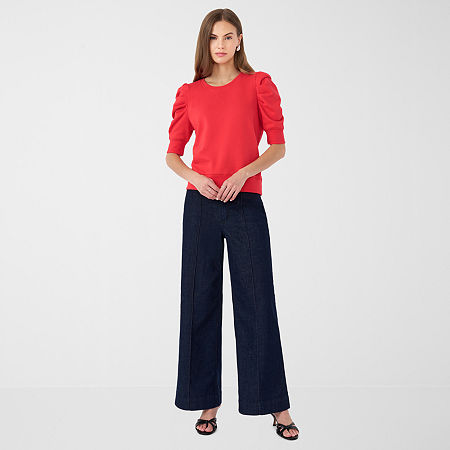 Click here for RM Rebecca Minkoff Womens High Rise Wide Leg Jean... prices