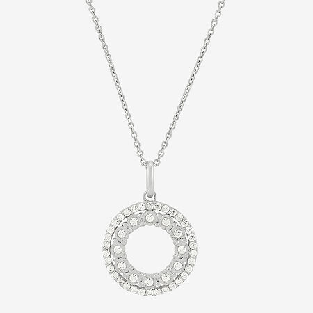 Click here for Womens 1/3 CT. T.W. Lab Grown White Diamond Sterli... prices