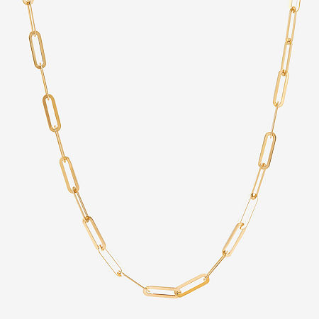 Click here for Limited Quantities! Womens 10K Gold 18 Inch Paperc... prices