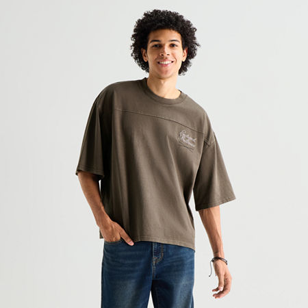 Click here for Arizona Mens Crew Neck Short Sleeve Boxy Fit Graph... prices