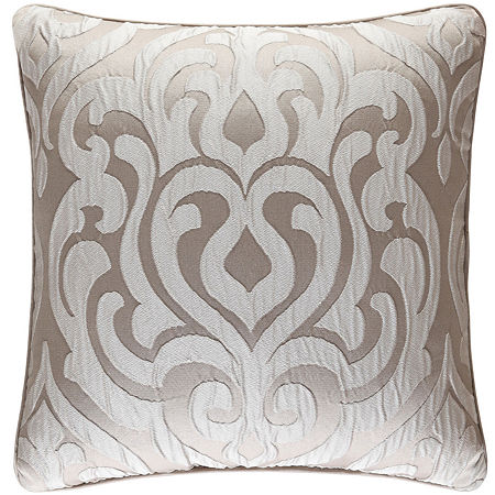 J Queen New York Astoria Decorative Pillow  18 x 18 - Sand