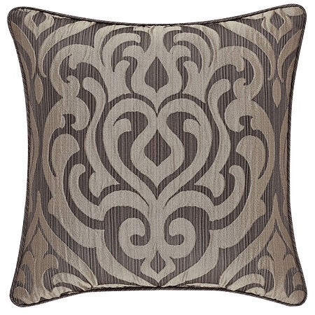 J Queen New York Astoria Decorative Pillow  18 x 18 - Mink
