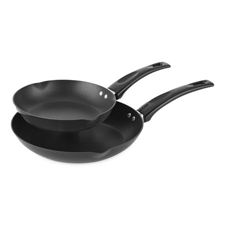 Click here for Cooks 2-pc. Aluminum Frypan Set  One Size  Black prices