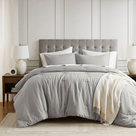 Click here for 510 Design Mina Waffle Weave Textured Midweight Co... prices