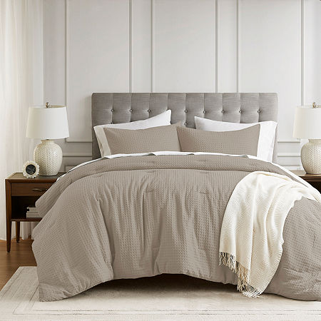 Click here for 510 Design Mina Waffle Weave Textured Midweight Co... prices