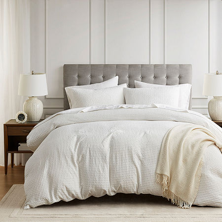 Click here for 510 Design Mina Waffle Weave Textured Duvet Cover... prices