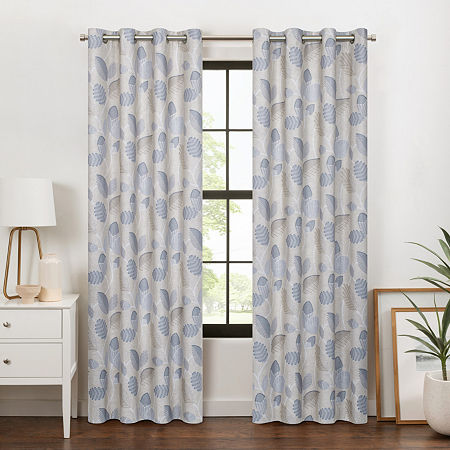 Click here for Eclipse Larissa Leaf Grommet Top 100 Blackout Sing... prices