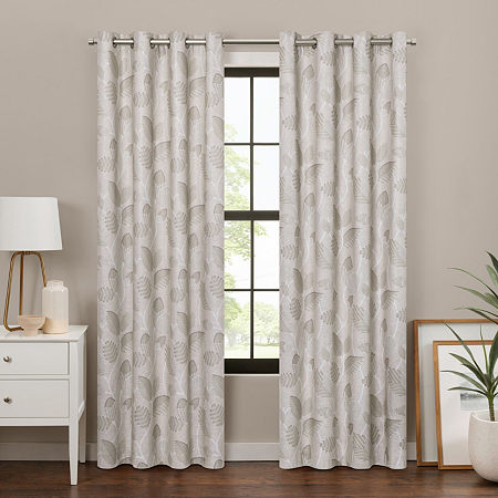 Click here for Eclipse Larissa Leaf Grommet Top 100 Blackout Sing... prices