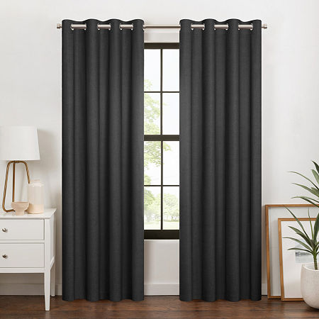 Click here for Eclipse Larissa Grommet Top 100 Blackout Single Cu... prices