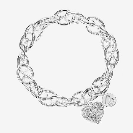 Click here for Liz Claiborne Womens Glass Heart Stretch Bracelet... prices